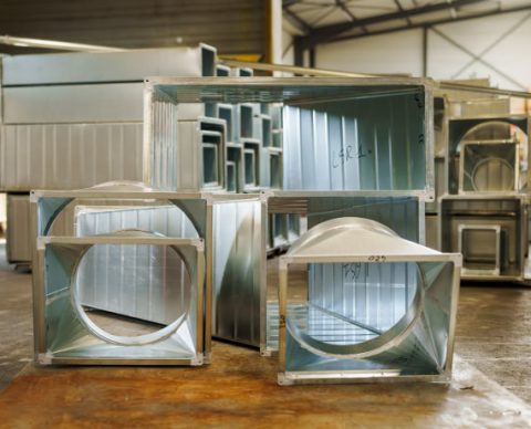 Gaines de ventilation rectangulaires - conduit d'aération sur-mesure